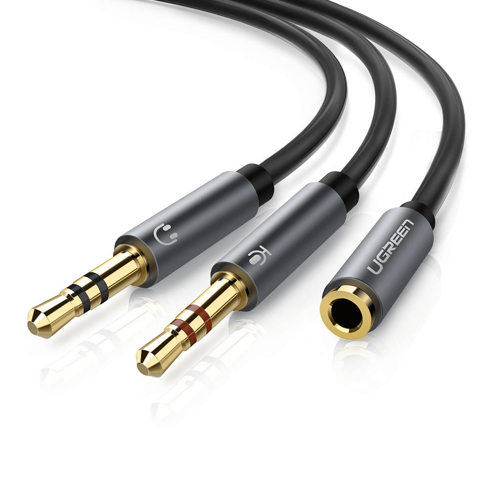 Ugreen 20899 3.5mm F/M To 2 Male Audio Cable | Rocket.pk – Rocket ...