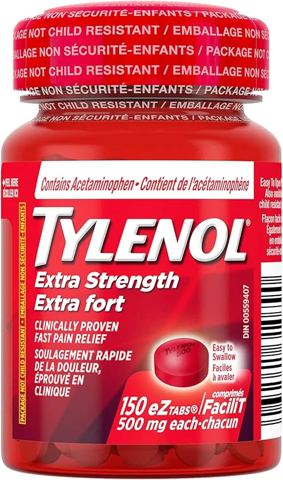Tylenol Extra Strength Extra Fort 500mg 150 Tab | Rocket.pk – Rocket ...